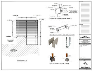 Deck Drawings | Draft Permit Solution
